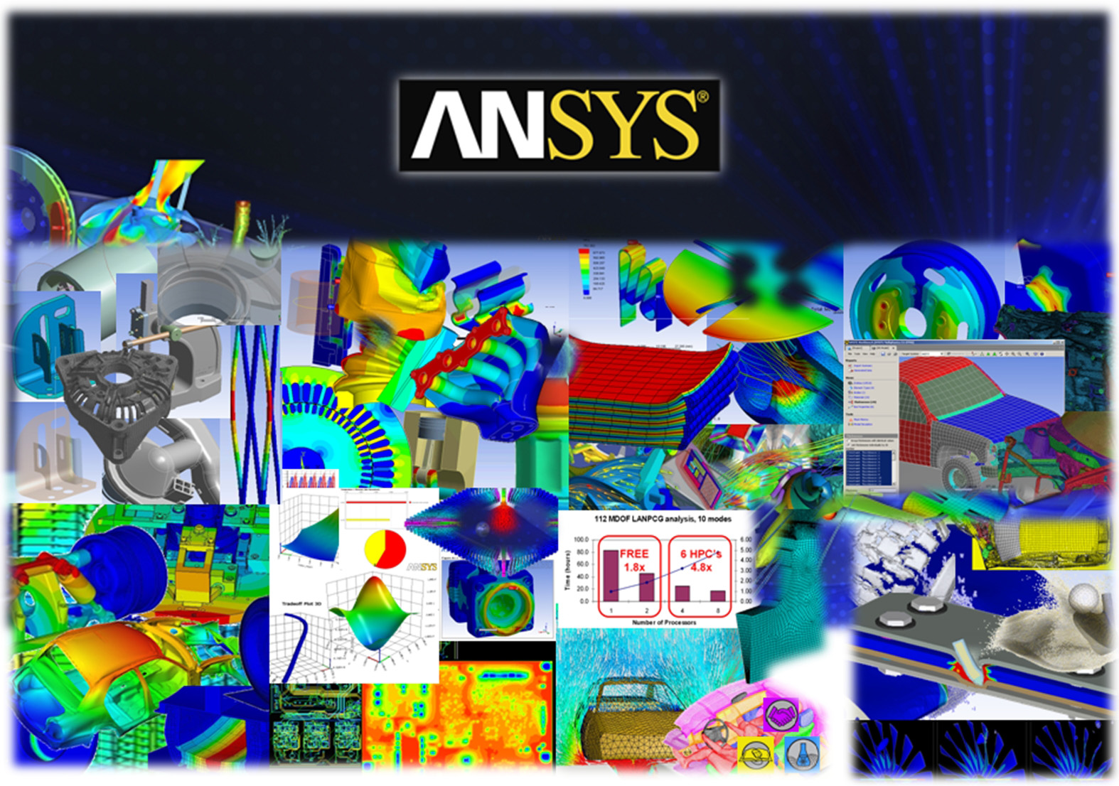 Ansys Workbench를 활용한 해석 성공 사례 터빈 블레이드의 피로수명 해석 및 강건 설계 캐드앤그래픽스